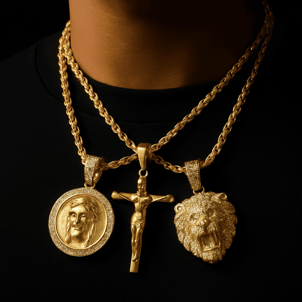 Gold Pendants – Fantastic Jewelry NYC LLC